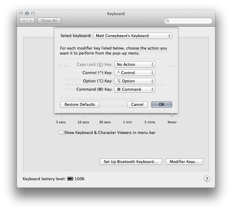 Caps Lock? No Thanks!